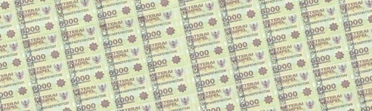 Bea Materai: Fungsi & Cara Penggunaannya Pada Dokumen Anda