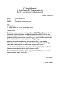 Contoh Surat Tagihan Pembayaran dan Definisi serta Fungsinya | OnlinePajak