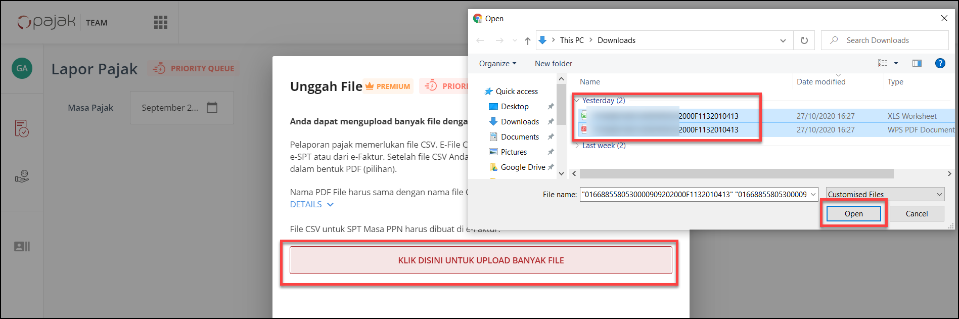 Bulk e-Filing OnlinePajak: Fitur Lapor Banyak Pajak Sekali Klik